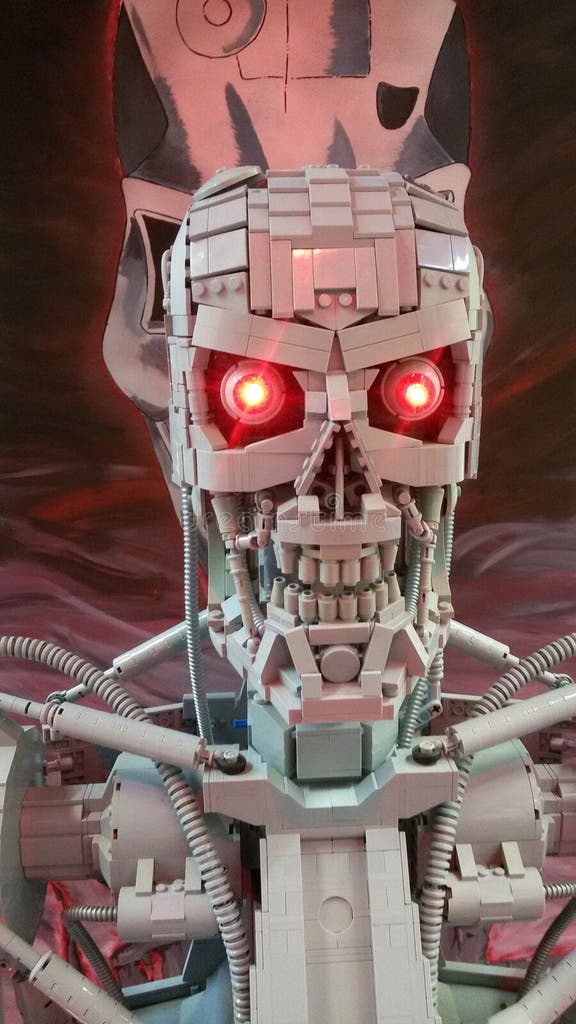 Lego Terminator editorial image. Image of grey, model - 59782225