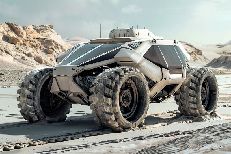 A Lego Vehicle Featuring a Prominent Engine and Two Large Wheels ...