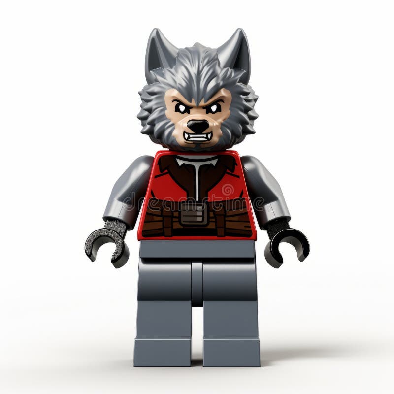 Lego Werewolf Superhero Minifigure - Marvel Comics Style Stock ...