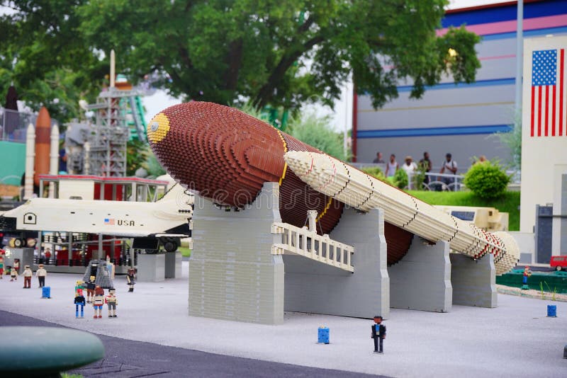 Legoland Florida editorial stock image. Image of gate - 64646744