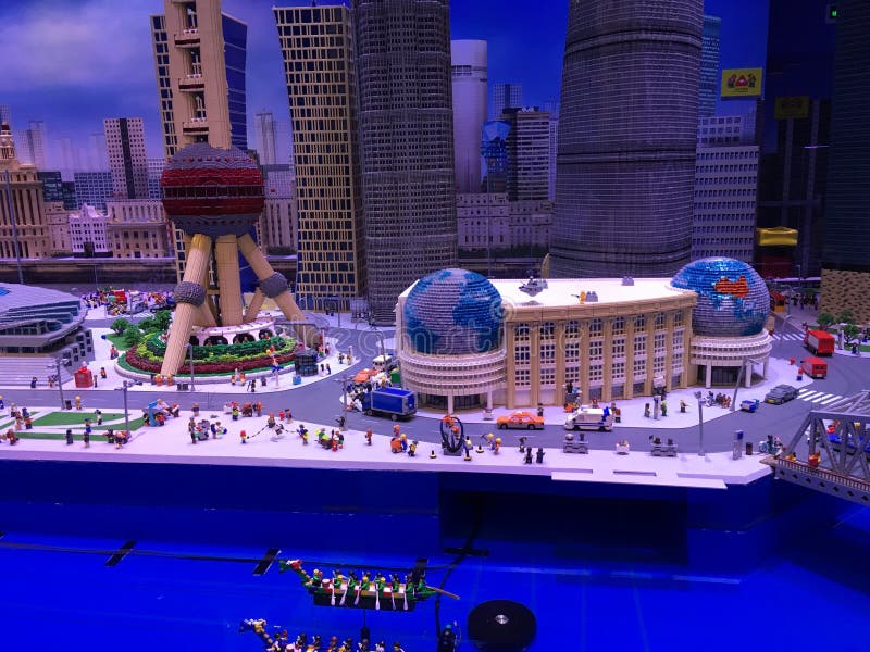 LEGOLAND Shanghai editorial stock photo. Image of pudong - 78629088