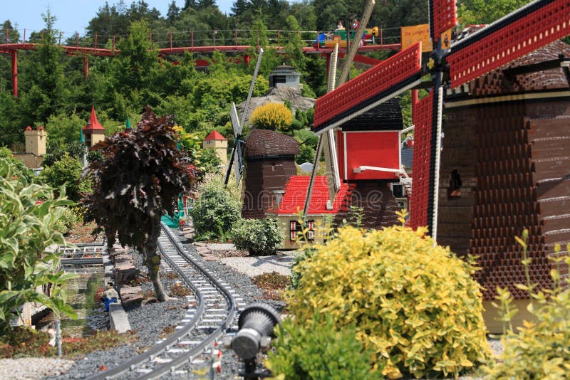 Legoland, Ulm, Deutschland, Jahr 2009 Redaktionelles Stockfotografie ...