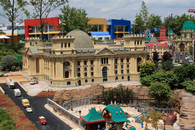 Legoland, Ulm, Germany, Year 2009 Editorial Photography - Image of ...