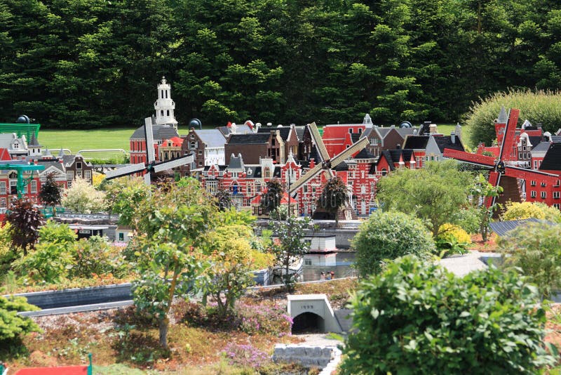 Legoland Ulm, Tyskland, år 2009 Redaktionell Fotografering för ...