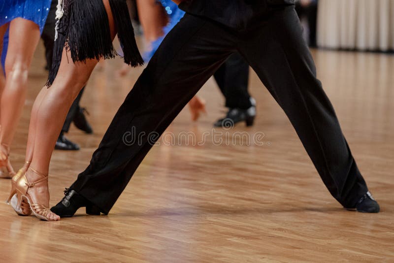 Legs Dancing Couple at Dance Stock Photo - Image of competition ...