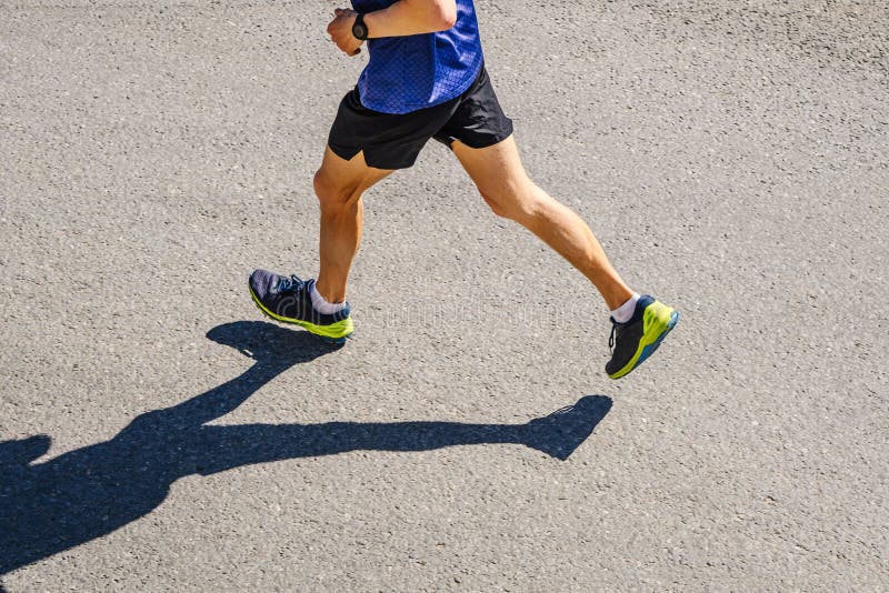 Legs Male Runner Running Race Stock Image - Image of sport, athlete ...