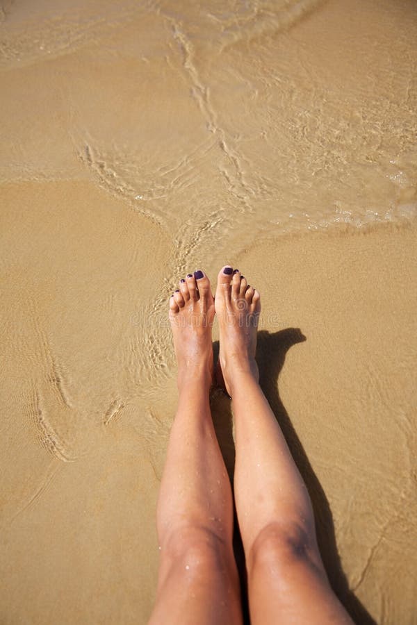 Legs in Ocean at Conil Beach Stock Image - Image of spain, liquid: 18376051