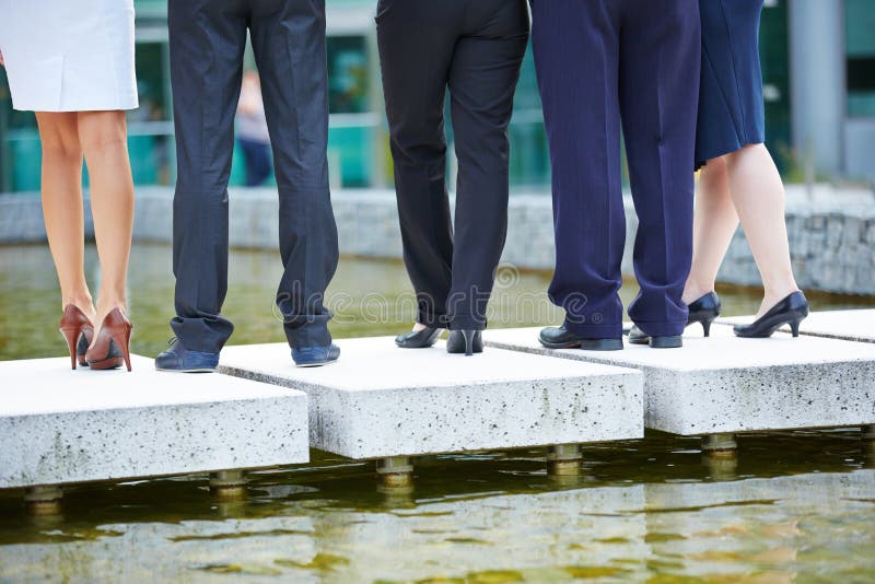 Legs and Pants of Business People Stock Photo - Image of stand ...