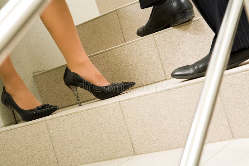 Legs on stairs stock image. Image of area, metaphor, close - 12270839