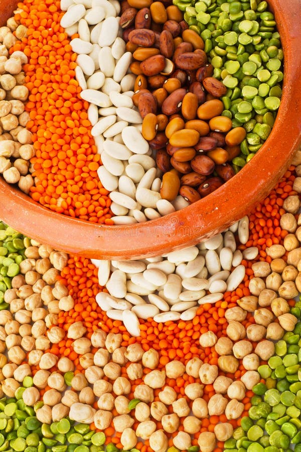 Various legumes stock image. Image of beans, three, diversity - 16333883
