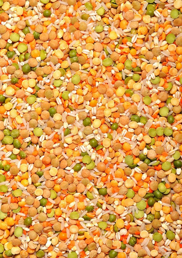 Legumes and rice stock image. Image of bean, white, seed - 20585933