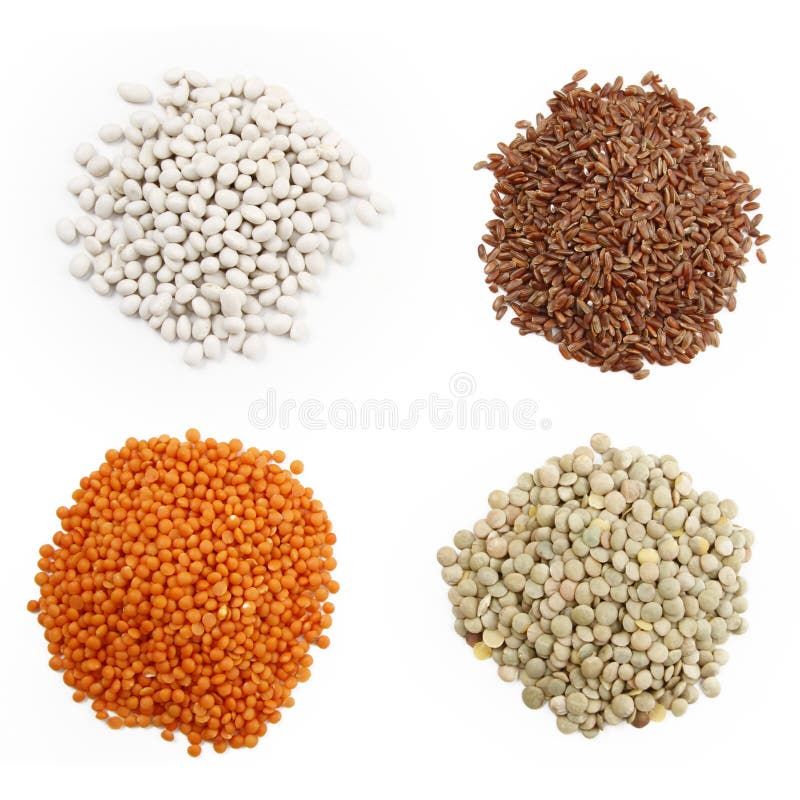 Legumes and rice stock photo. Image of ingredients, rice - 30388432