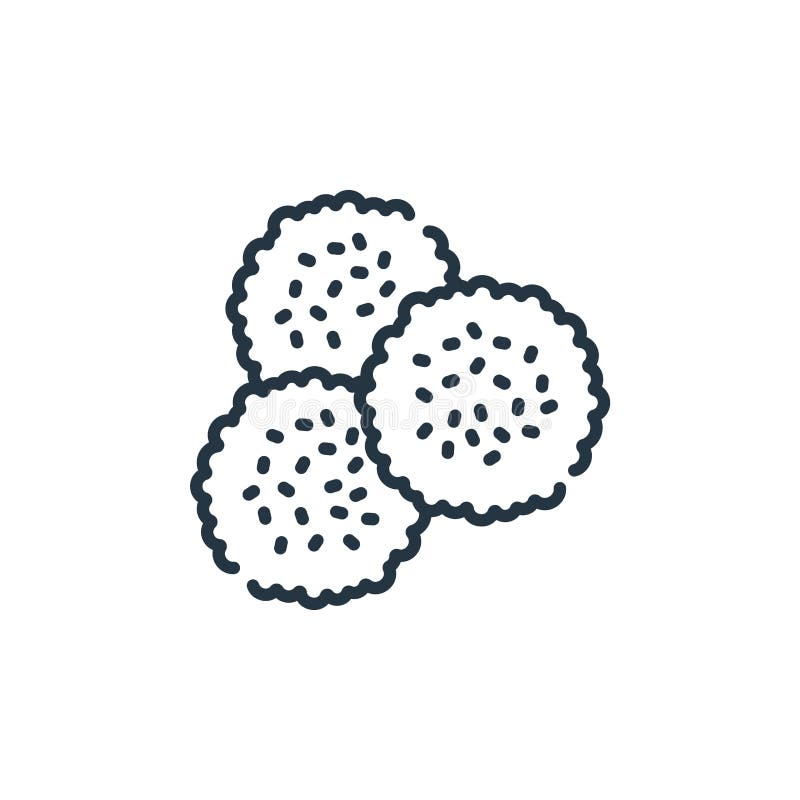 Legumes Vector Icon Isolated on White Background. Outline, Thin Line ...