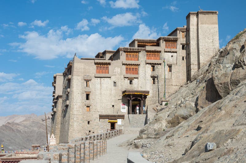 Leh Palace, Ladakh - India stock image. Image of monastery - 58560961