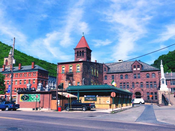 Lehigh Coal & Navigation Building and Clock Tower Editorial Photography ...