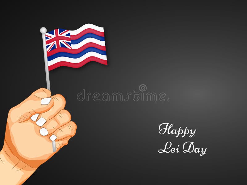 Lei Day background stock vector. Illustration of text - 86873865