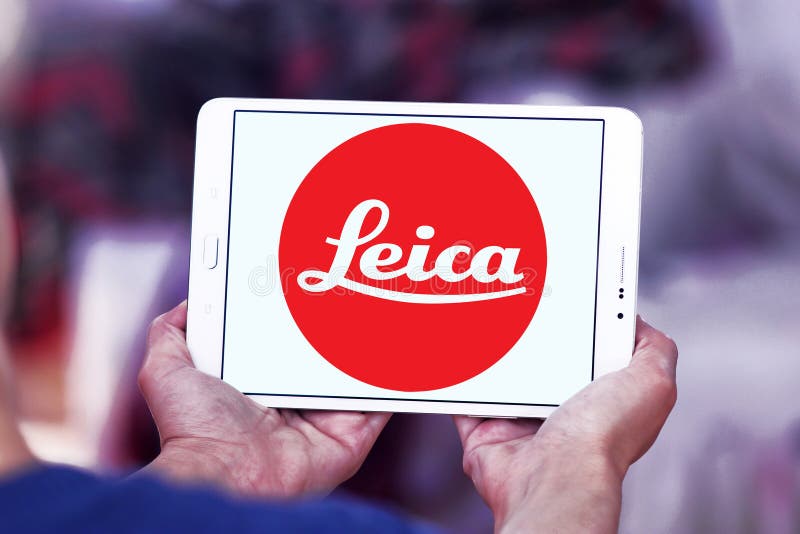 Leica logo editorial stock photo. Image of hobby, companies - 97175813