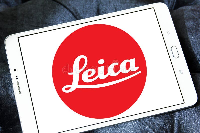 Leica logo editorial image. Image of business, electronics - 97175825