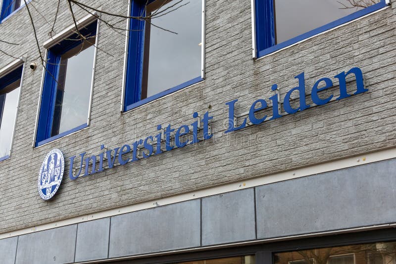 Leiden University Logo Sign Editorial Stock Image - Image of ...