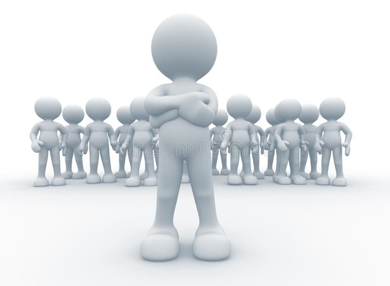 Leiding stock illustratie. Illustration of vergadering - 19643988