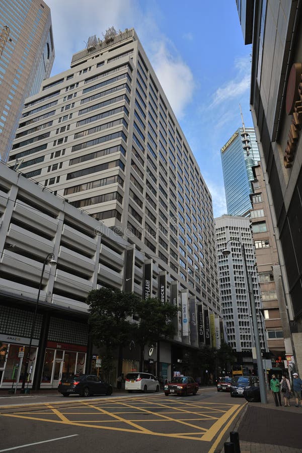 The Leighton Road at Day Time, Causeway Bay, Hk 14 Oct 2021 Editorial ...