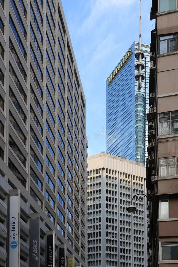 The Leighton Road at Day Time, Causeway Bay, Hk 14 Oct 2021 Editorial ...