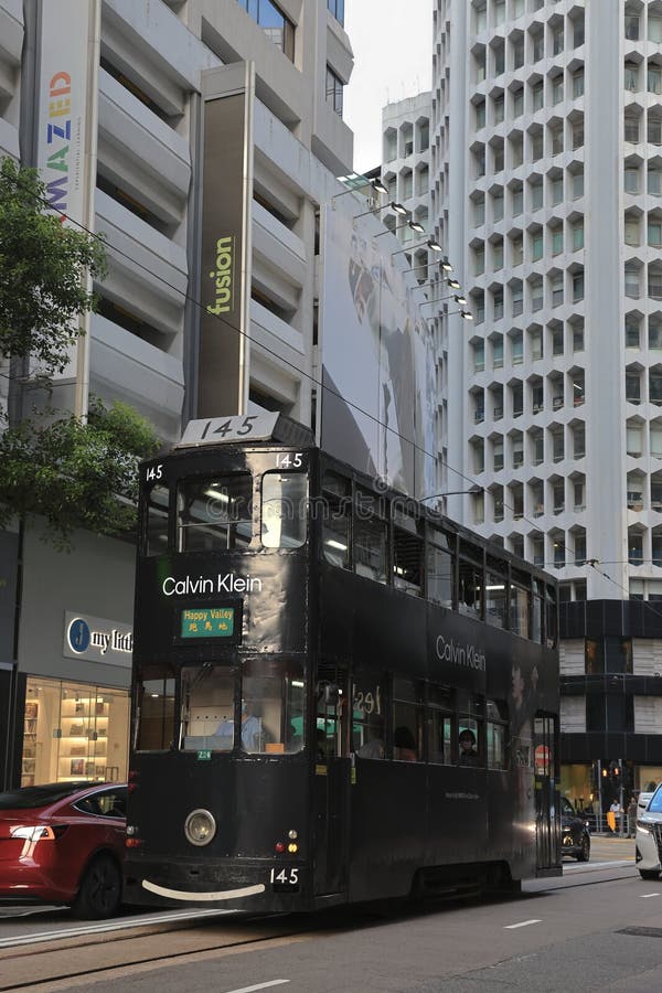 The Leighton Road at Day Time, Causeway Bay, Hk 14 Oct 2021 Editorial ...