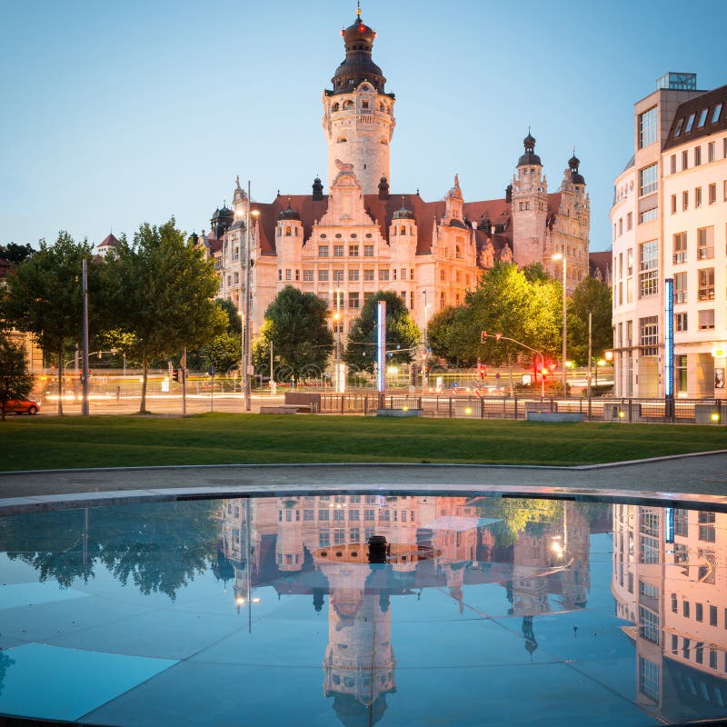 Leipzig, Germany editorial photography. Image of blue - 68443487