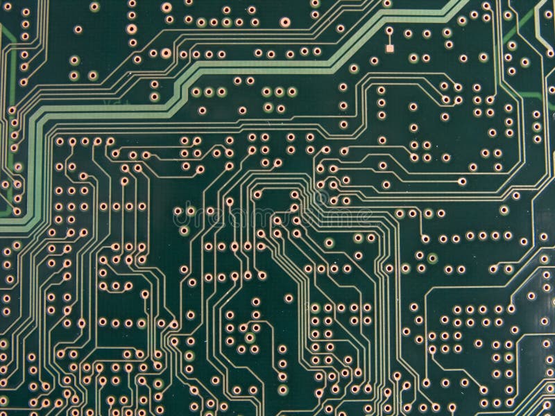 Leiterzüge und Vias stockfoto. Bild von schaltung, montierung - 3140164