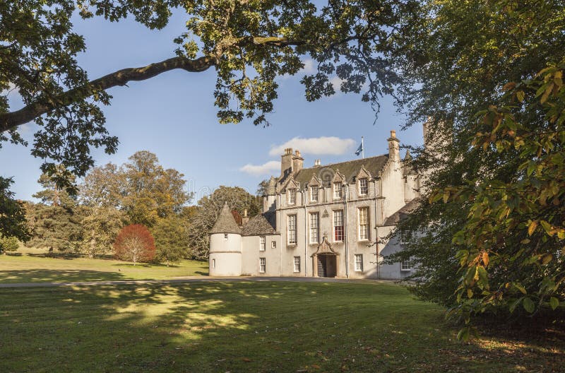 Leith Hall En Aberdeenshire, Escocia Foto de archivo - Imagen de ...