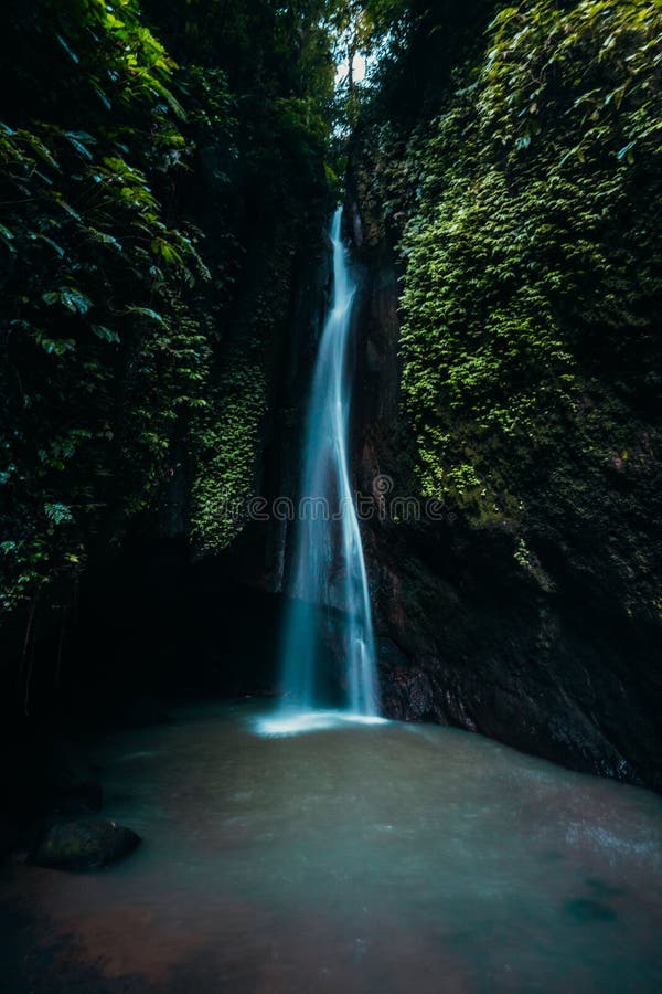 Leke Leke Waterfall in Bali Stock Photo - Image of river, leke: 260256484