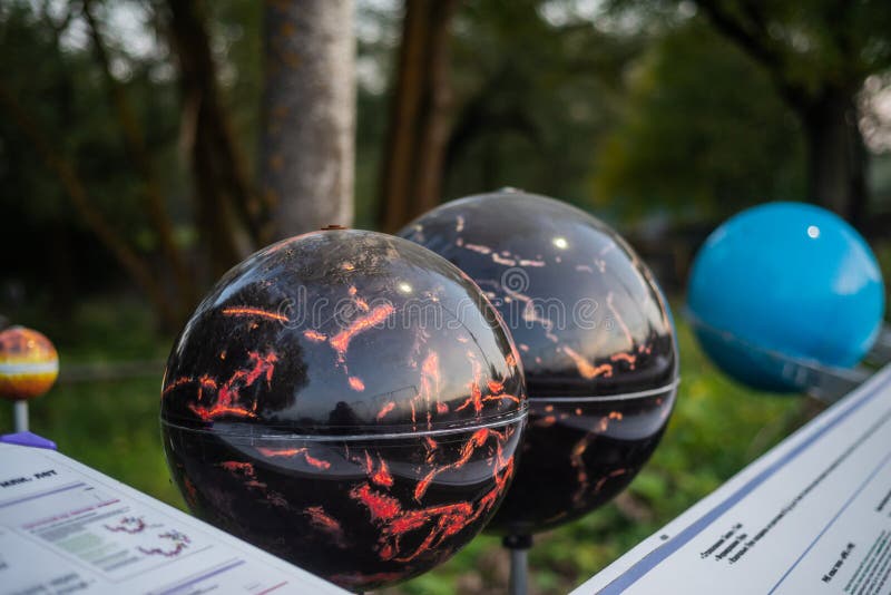 Leko Park. Exhibition Composition "Cosmos and the Universe". Original ...