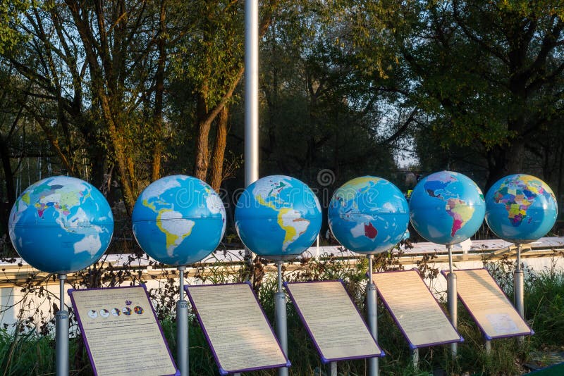 Leko Park. Exhibition Composition "Cosmos and the Universe". Original ...