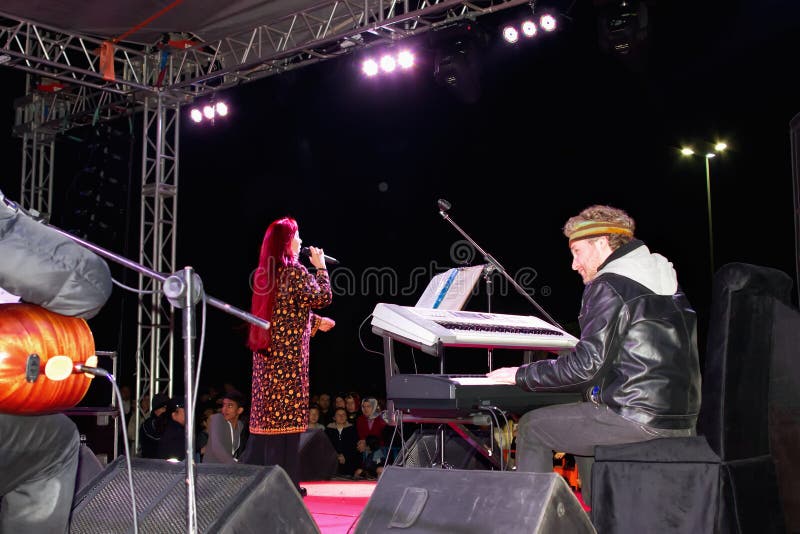 Leman Sam on stage editorial stock photo. Image of entertainment - 20690613