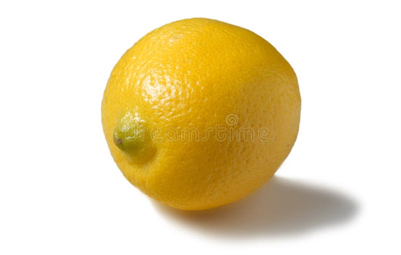 Lemmon Su Un Fondo Bianco in Asia Fotografia Stock - Immagine di ...