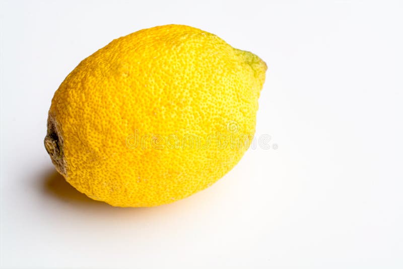 Lemmon On A White Background In Asia Stock Photo - Image of vegetarian ...