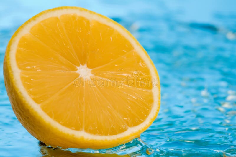 Lemon stock image. Image of wave, water, bright, juice - 10867531