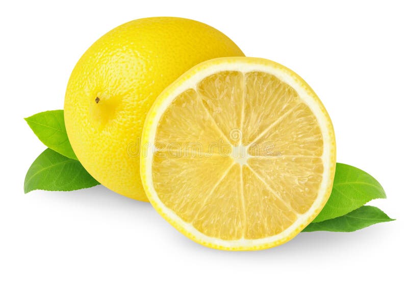 Isolated lemon stock image. Image of citrus, ingredient - 19333845