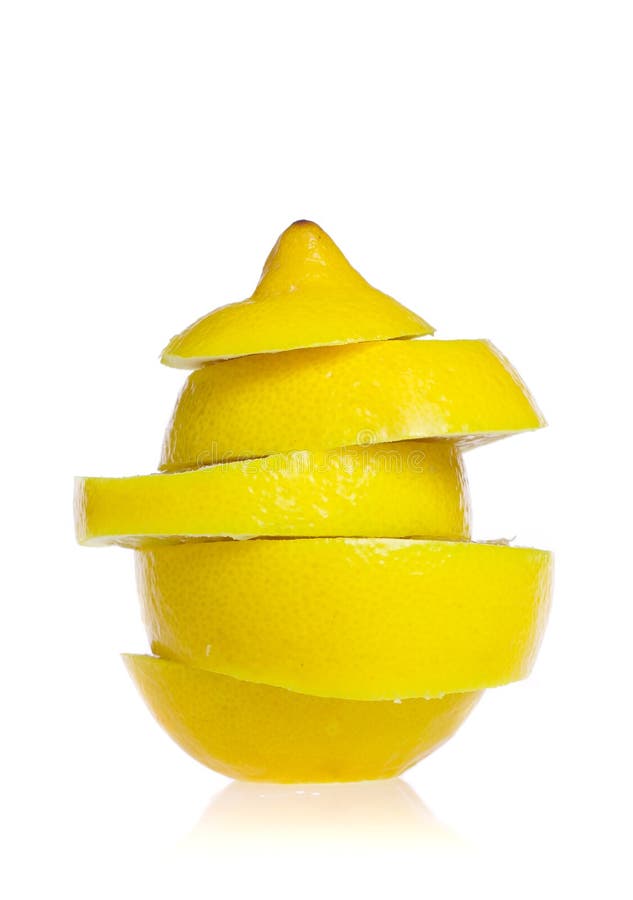Fresh peeled lemon stock photo. Image of diet, seasonal - 238916