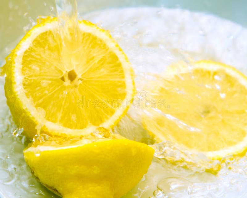 Lemon stock image. Image of lemon, liquid, flowing, citrus - 9120371