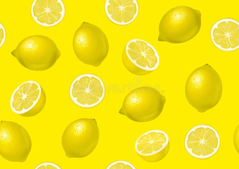 Lemon on background stock vector. Illustration of lemon - 116632984
