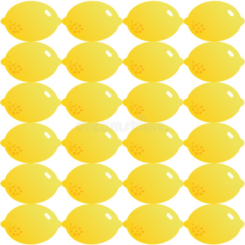 Lemon Background. Vector Illustration Decorative Background Design ...