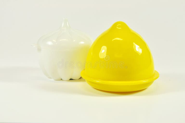 Lemon Box and White Garlic Box Stock Image - Image of bottle ...