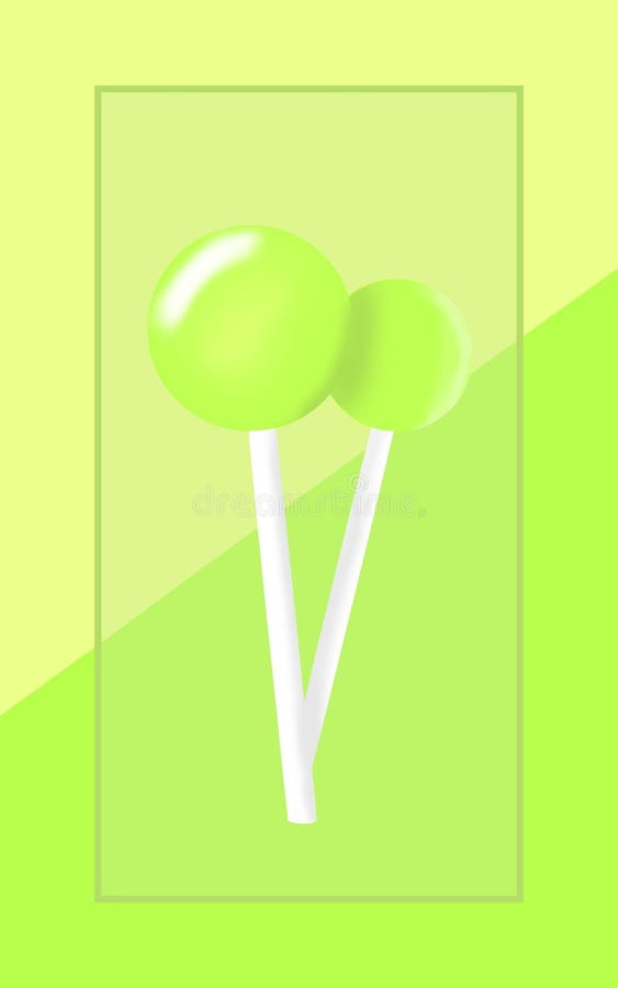 Lemon candies wallpaper stock illustration. Illustration of lemon ...