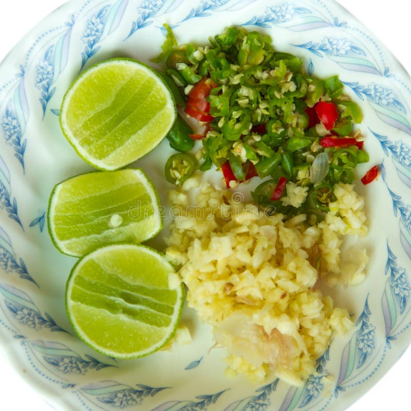 Lemon chili garlic stock photo. Image of basil, cooking - 85326456