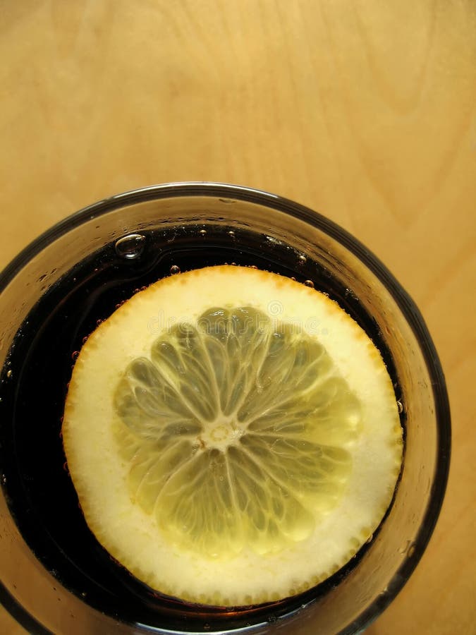Lemon Cola stock photo. Image of cola, yellow, fizzy, effervescent ...