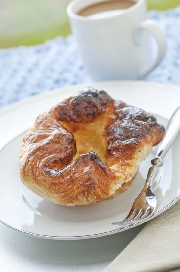 Lemon Croissant stock photo. Image of blue, bakery, meal - 23521256