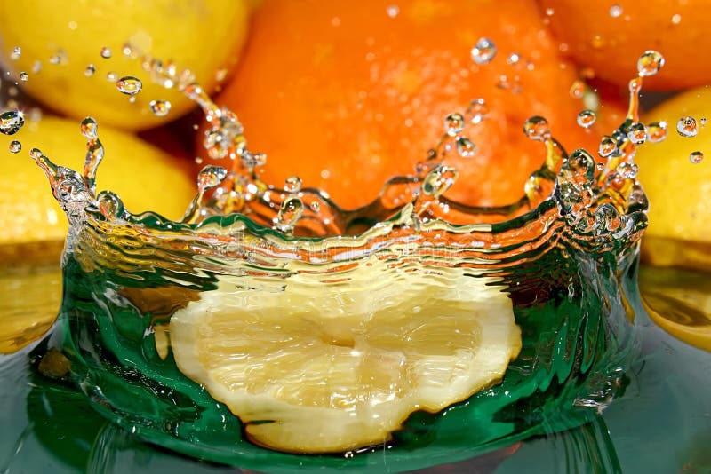 Lemon crown stock image. Image of nature, macro, blue - 11094067