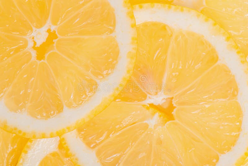 Lemon Cut As a Background Macro Photo Stock Image - Image of background ...