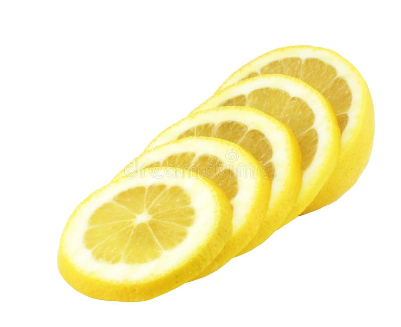 The cut lemon stock photo. Image of white, cutting, lemon - 13287756